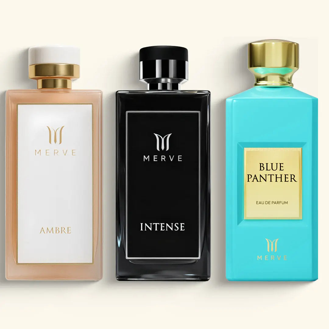 Merve Ambre, Intense & Blue Panther Combo | Flat 50% Off – Merve Perfumes